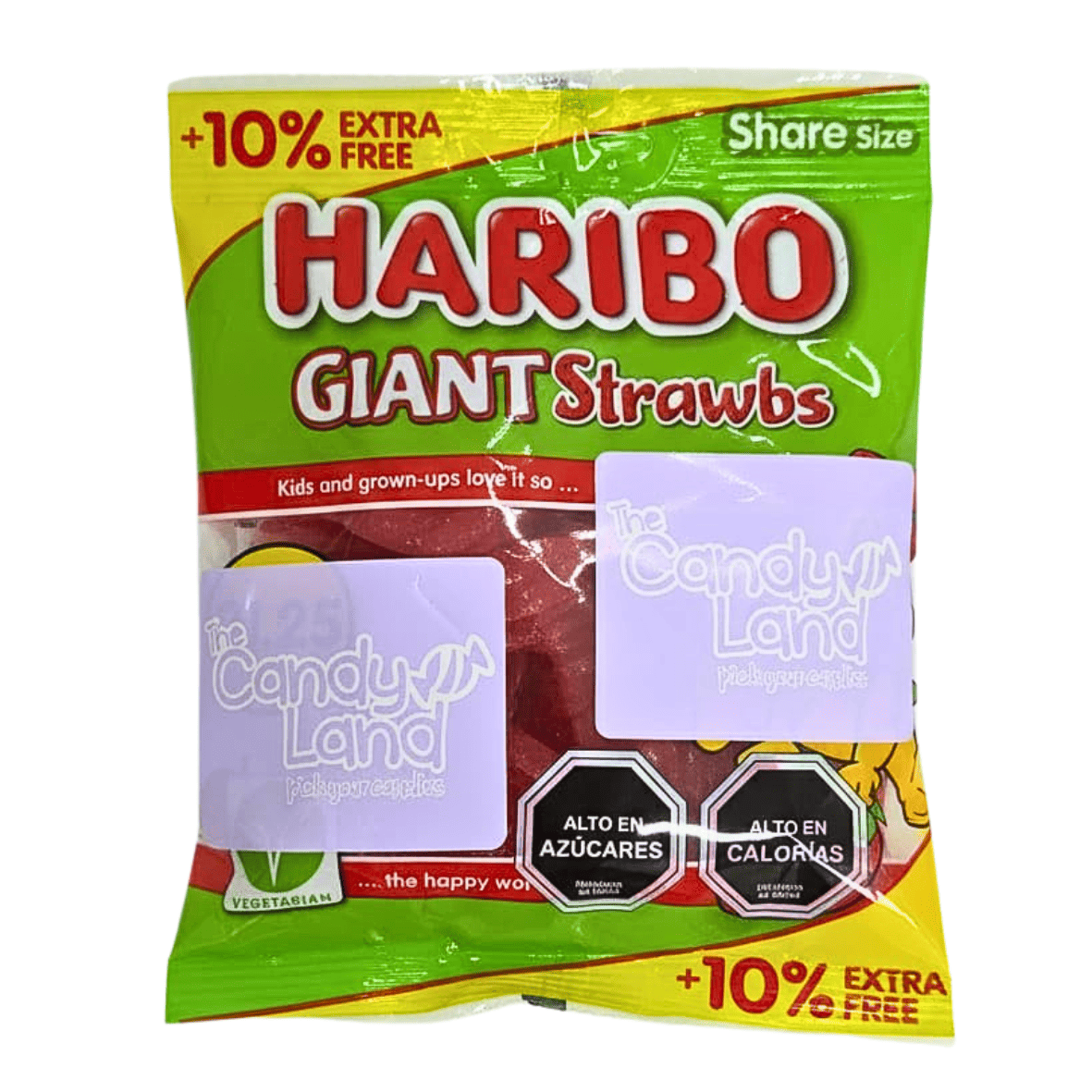 HARIBO GIANT STRAWBS 154 GR – The Candyland