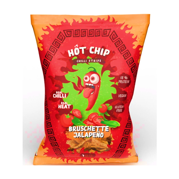 HOT CHIP BRUSCHETTE JALAPEÑO 80G – The Candyland