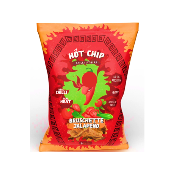 HOT CHIP BRUSCHETTE JALAPEÑO 80G – The Candyland